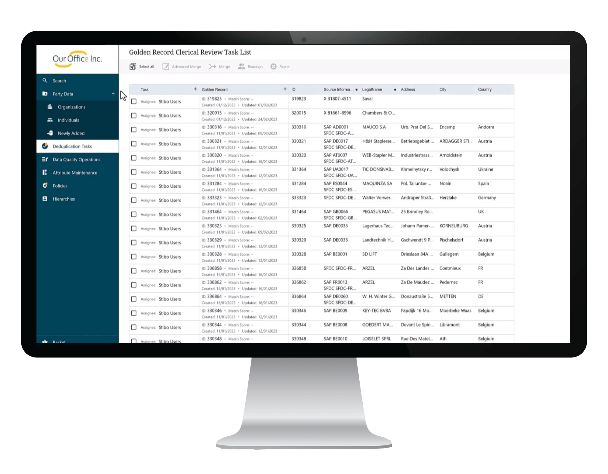 Support Business Expansion Master Data Management