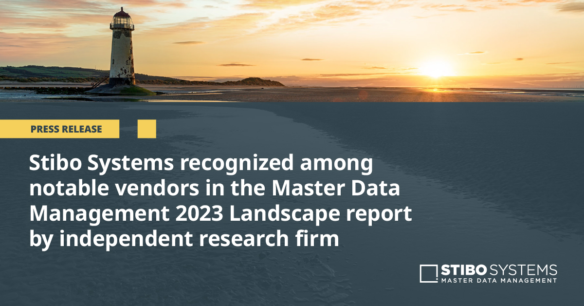Stibo Systems in the MDM 2023 Landscape report by Forrester Research