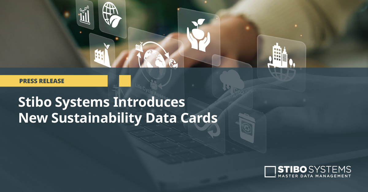 Stibo Systems Introduces New Sustainability Data Cards