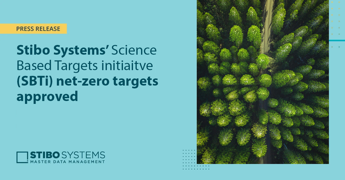 Stibo Systems’ SBTi net-zero targets approved